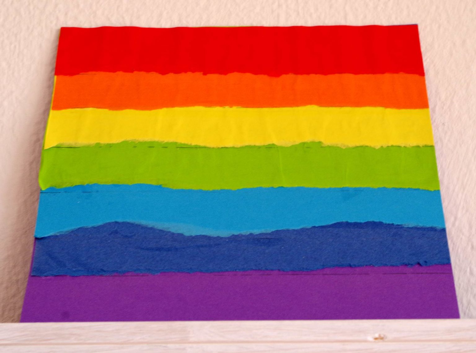 Rip a Rainbow - Toddler Craft - Bundle of Monkeys